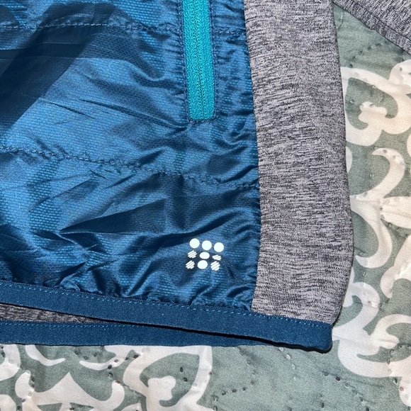 Title nine | Jackets & Coats | Title Nine Turquoise And Gray Zip Front ...